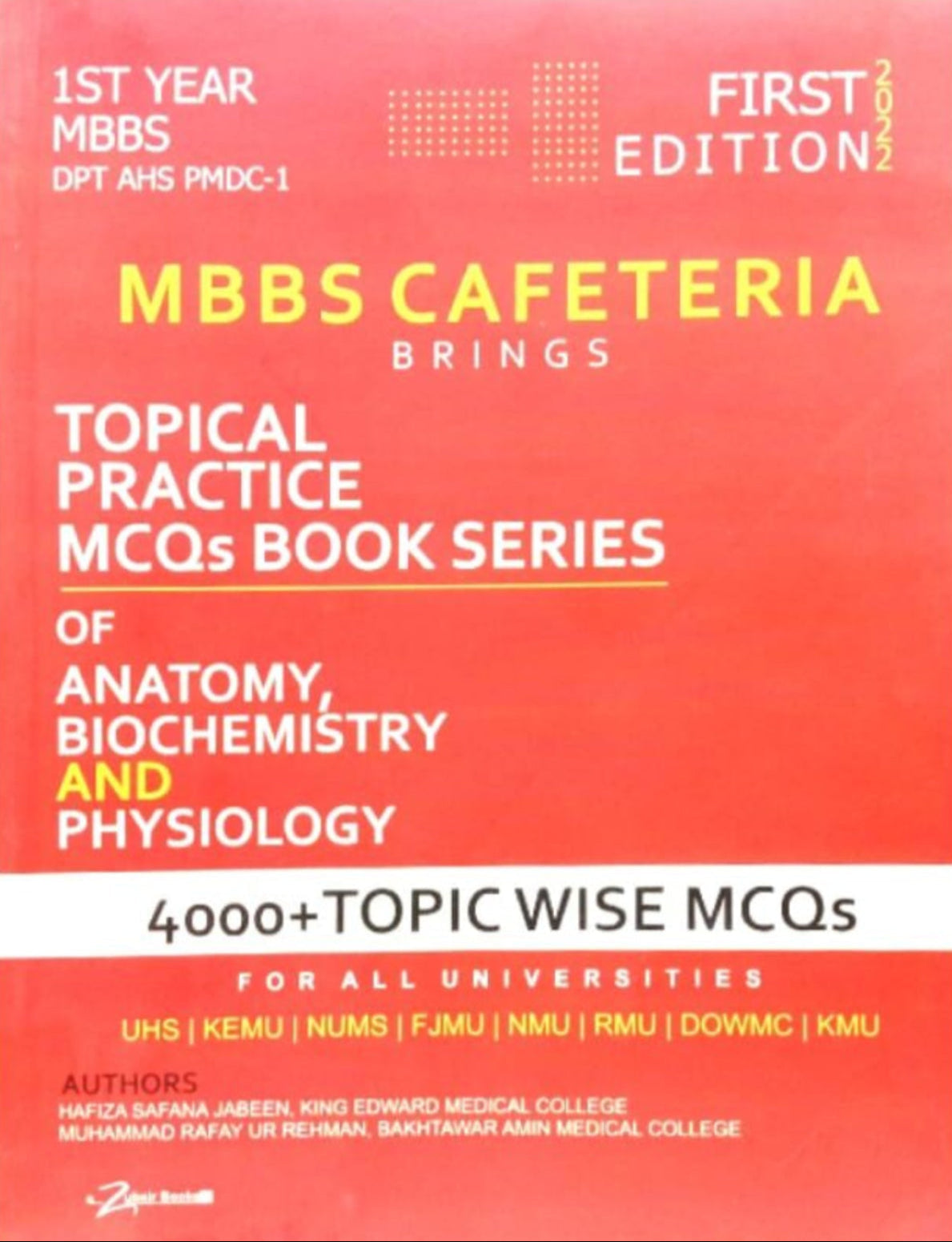 MBBS Cafeteria Topical Practice MCQs Book Series 1st Year MBBS – BooksNbooks
