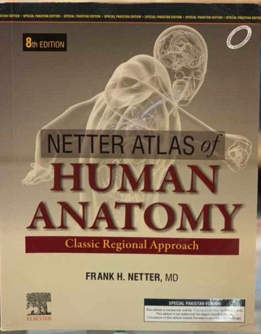 Netter Atlas Of Human Anatomy 8th Edition By Frank H Netter – BooksNbooks