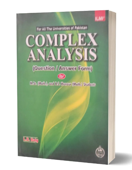 Complex Analysis (Question/Answers Form) by L.D. Baig - ILMI – BooksNbooks